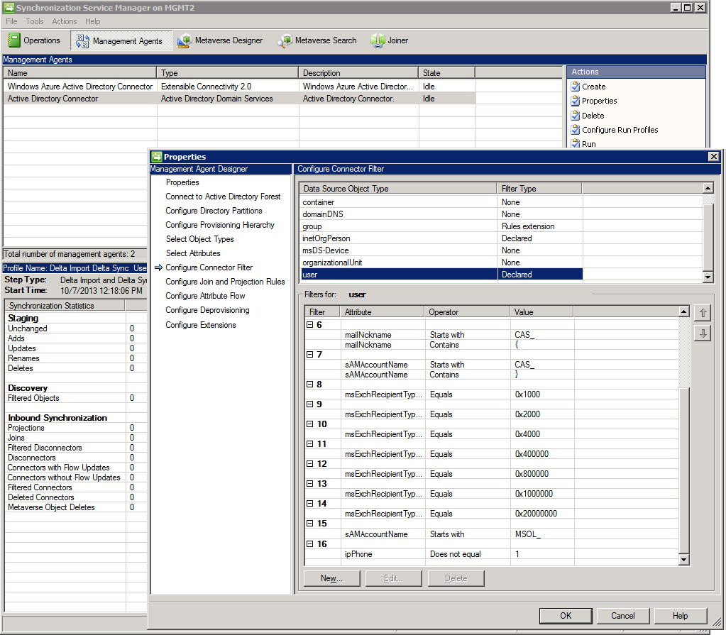 Office 365 and Windows Azure Dirsync part 1: Filtering AD User Objects ...